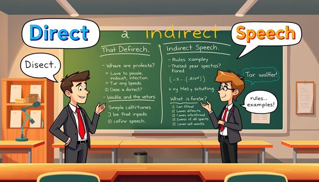 Direct and Indirect Speech with Clear Rules, Examples, Formula and ...